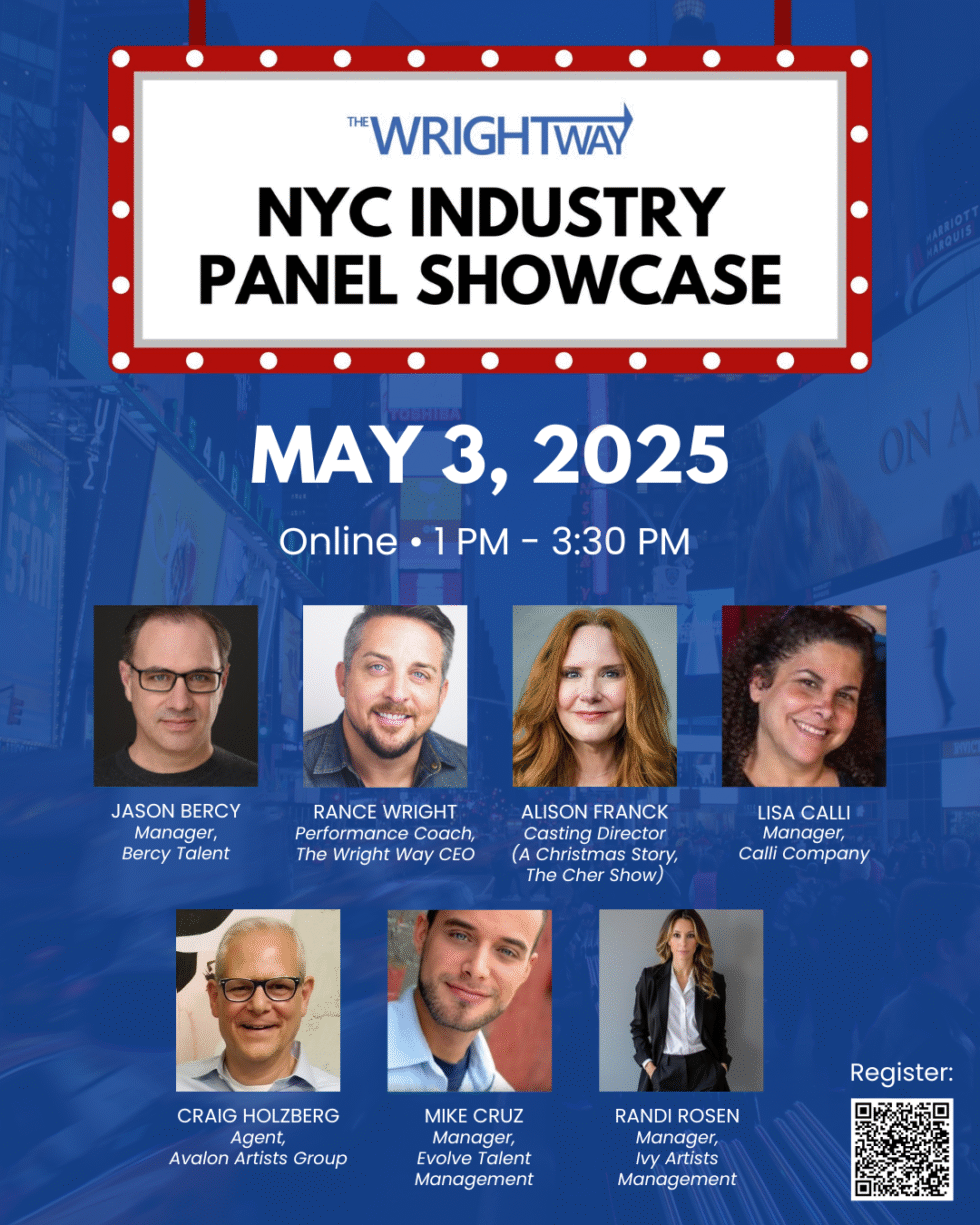 ONLINE New York Industry Panel Showcase (May. 2025) | Wright Way Coaching